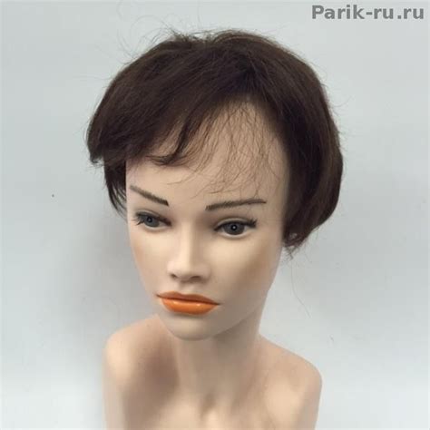 Облегченная накладка на макушку из натуральных волос "Secret" | Volos