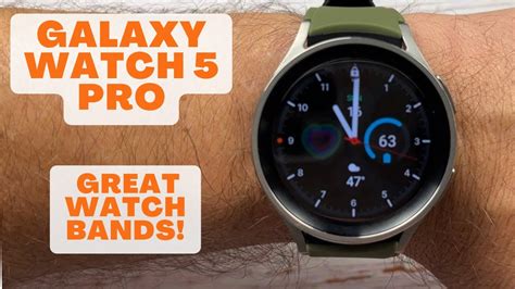 Galaxy Watch 5 Pro - Some Great Watch Bands - YouTube