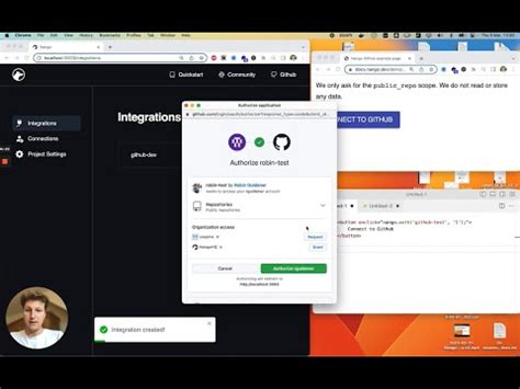 Nango OAuth Demo GitHub YouTube