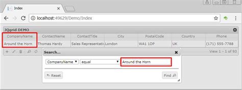 Using Jqgrid With Aspnet Mvc