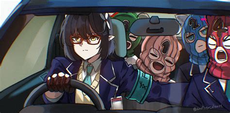 Shiroko Hoshino Nonomi Serika And Ayane Blue Archive And More Drawn By Changecolor