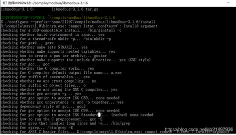 libmodbus库开发笔记（一）：libmodbus库介绍、编译和基础工程模板 51cto博客 libmodbus库使用