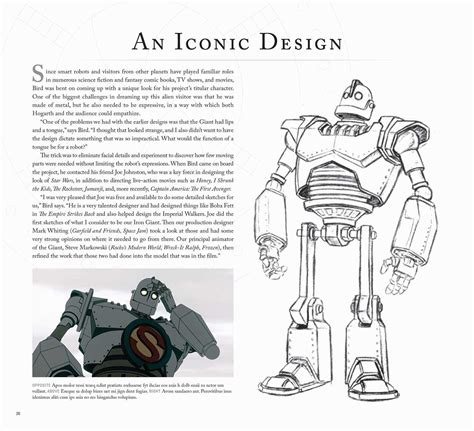 Preview Art From The Art Of The Iron Giant Book — Geektyrant