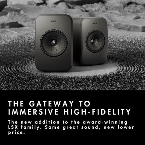 Kef Lsx Ii Lt Wireless Hifi Speaker Kef Singapore Atlas Sound And Vision