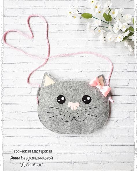 Поделки из фетра кот - фото и картинки: 80 штук