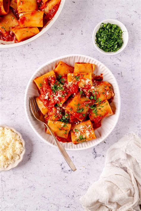 Paccheri Pasta Baked Bree