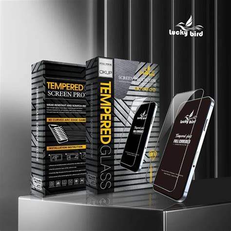 Luckybird 6d Mobile Phone Tempered Glass Screen Protector Guard