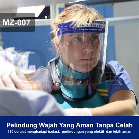 Face Shield Pelindung Wajah Usafe Apd Anti Fog Mz 007 Lazada Indonesia