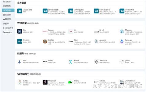 golang 有哪些快速开发的web框架？ 知乎