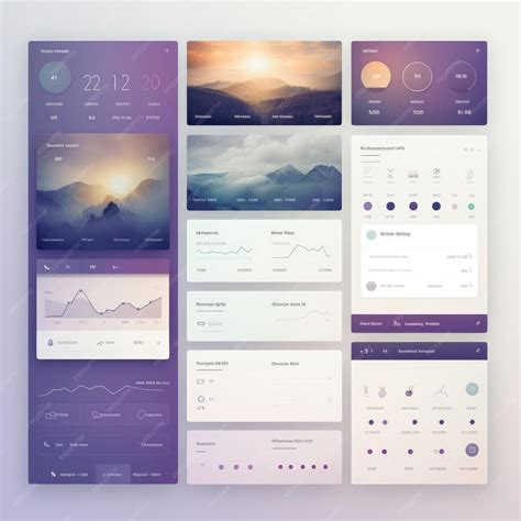 Premium Ai Image Design Of User Interface Kit