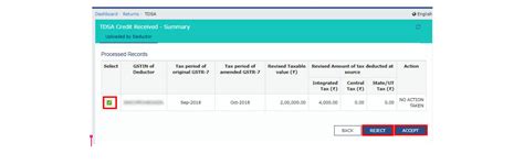 Full Procedure To File TDS TCS Credit Received On GST Portal