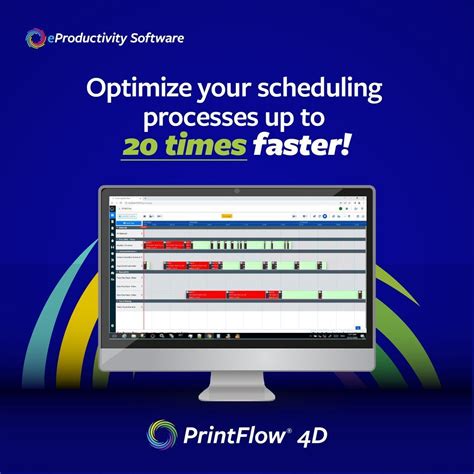 Eproductivity Software On Linkedin Printflow Scheduling Schedulingsoftware Eps