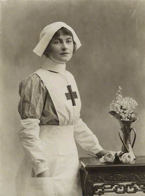 Agnes Glyn 1915 Vintage Nurse Red Cross Nurse Nurse