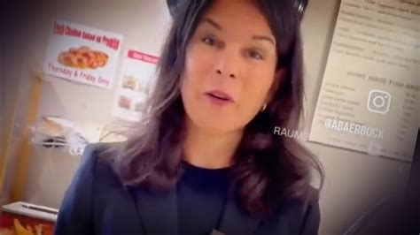 Zum Neuen Un Job Baerbock Postet Sex Song Video Auf Instagram Niusde