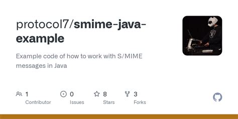 Github Protocol7smime Java Example Example Code Of How To Work With
