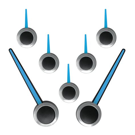 Custom Gauge Cluster Pointer Needle Set For Gm 2003 04 05 06 Chrome