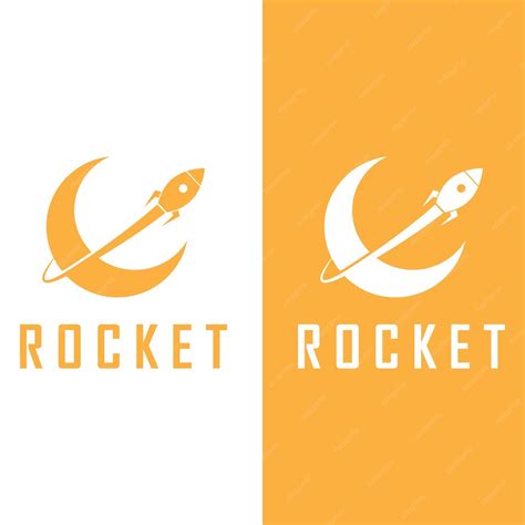 Premium Vector Space Rocket Logo And Vector With Slogan Template