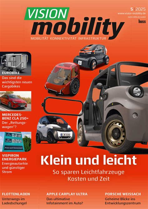 Iaa Mobility 2025：来自德国和中国的强烈信号 Iaa Mobility（原 Iaa Cars） 展会 电动出行 E 出行 Elektroauto News