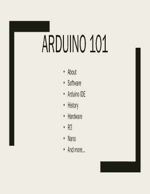 Fillable Online Arduino IDE Fax Email Print PdfFiller
