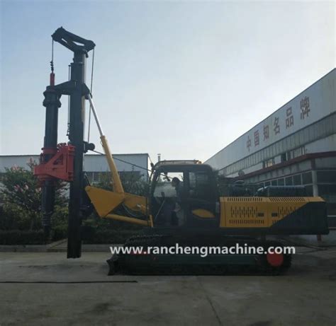 High Torque Crawler Rotary Drilling Rig Machine For Pile Foundation Engineering Construction