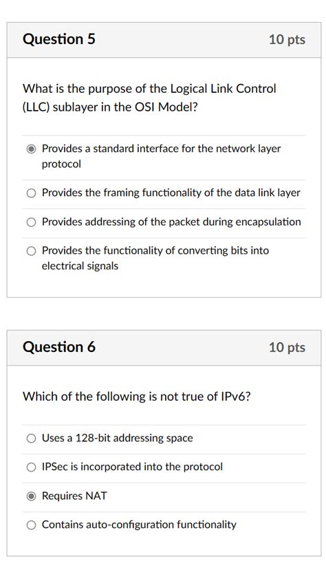 Solved What Is The Purpose Of The Logical Link Control LLC Chegg