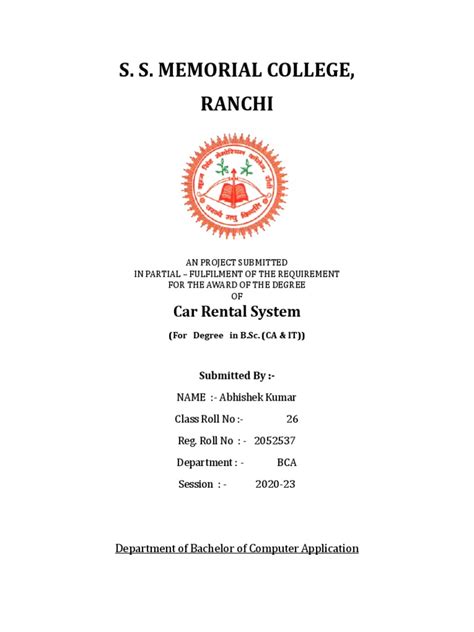 Car Rental Project By Abhishek Pdf My Sql Php