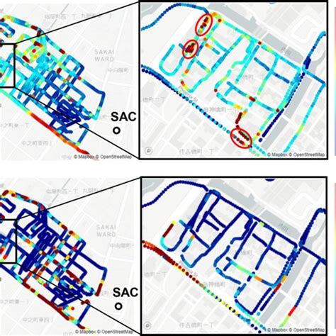 Spatial Variations In The Ch 4 Concentrations A And Co 2