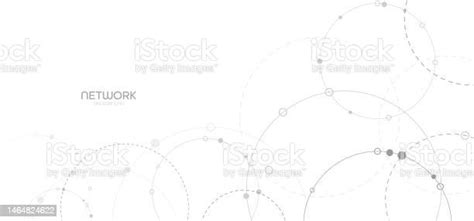 네트워크 배경입니다 포인트 라인 및 사람 아이콘과의 연결 벡터 기술 배경 가리키기에 대한 스톡 벡터 아트 및 기타 이미지 가리키기 개념 과학 Istock