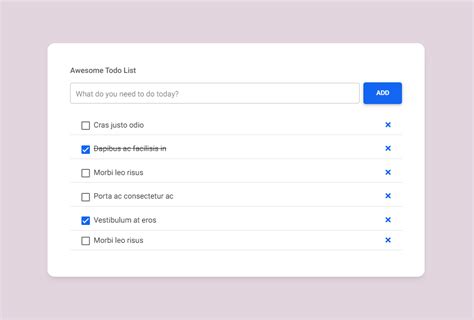 GitHub - mdbootstrap/bootstrap-to-do-list: Responsive To Do Lists built ...