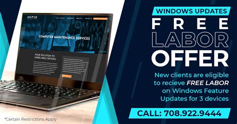 Windows Feature Updates Free Offer Unique Computing Solutions