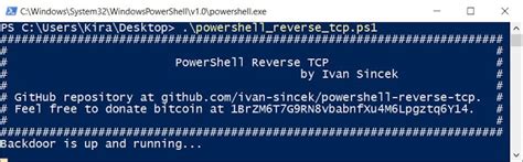 Powershell Reverse Tcp Powershell Script For Connecting To A Remote Host Redpacket Security