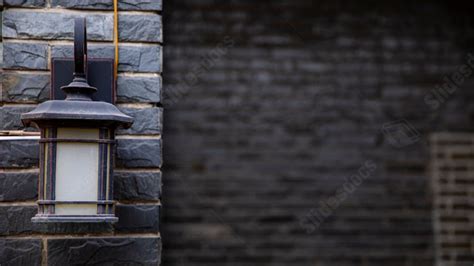 Landscape Light Stone Lamps Street Lamp Powerpoint Background For Free Download Slidesdocs