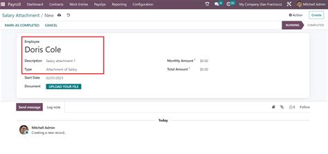 Salary Attachments In Odoo 16 Payroll App Odoo V16 Enterprise Edition Book