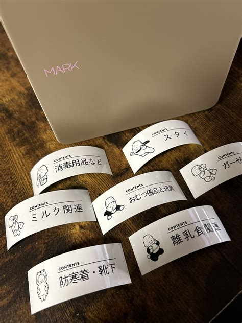 こぶた（中身はシキチャン） On Twitter Rt Momiagekounatta テプラ買って、おおのたろうさんデザインの