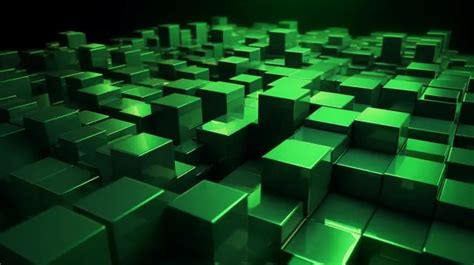 Shining 3d Cubes In Vibrant Red With Glossy Illumination Background White 3d Objects 3d