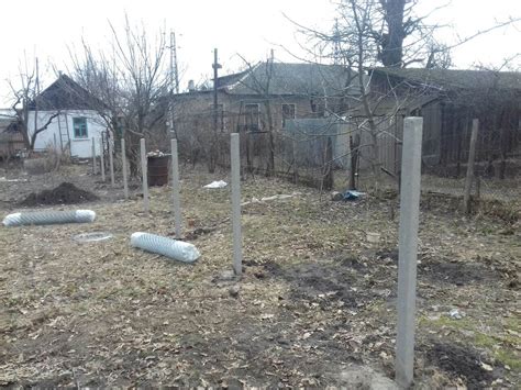 Столбы под рабицу и виноград Харьков – Еврозабор в Харькове и ...