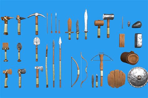 3d Stylized Rpg Survival Game Tools