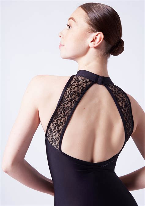 Ballet Rosa Jourdain High Neck Lace Dance Leotard Move Dance