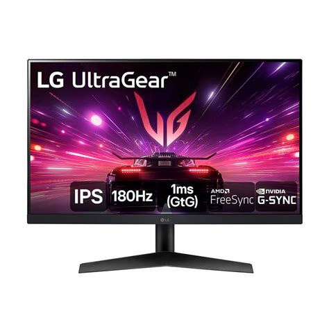 Monitor Gamer LG UltraGear 24 Full HD IPS 180Hz 1ms DisplayPort E HDMI NVIDIA G SYNC AMD