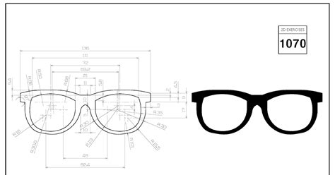 2d Cad Exercises 1070 Autocad Drawings