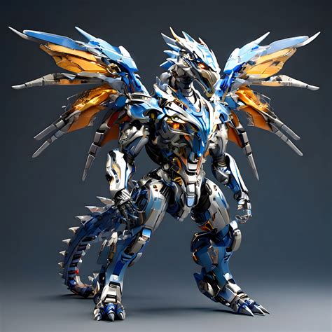 Artstation 200 Dragon Robotic Reference Pack 8k Artworks