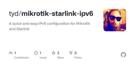 github tyd mikrotik starlink ipv6 a quick and easy ipv6