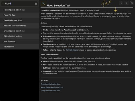 Flood Selection Tool Pre V2 Archive Of Ipad Questions Affinity Forum