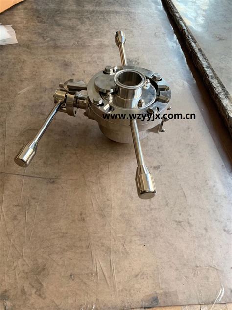 Split Butterfly Valve Ab Valve Powder Valve For Containment Transfer Buy Product On Wenzhou