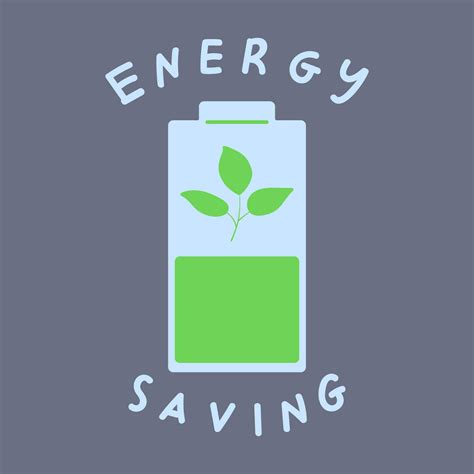 Battery Saving Ecology And Sustainability Vector Icon For Better