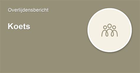 Tiebinus Koets 25 Mei 2025 • Overlijdensbericht En Condoleances Mensenlinq