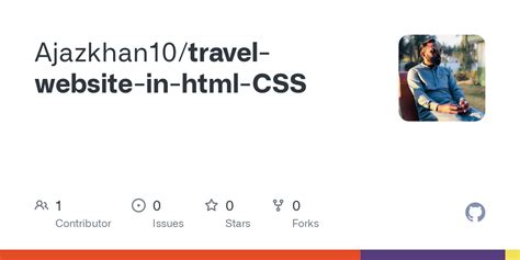 GitHub Ajazkhan Travel Website In Html CSS