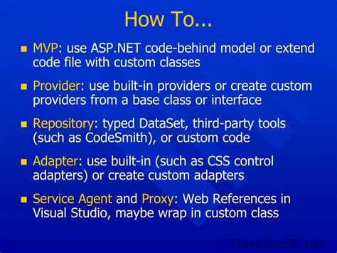 ppt do application design patterns make sense in asp powerpoint
