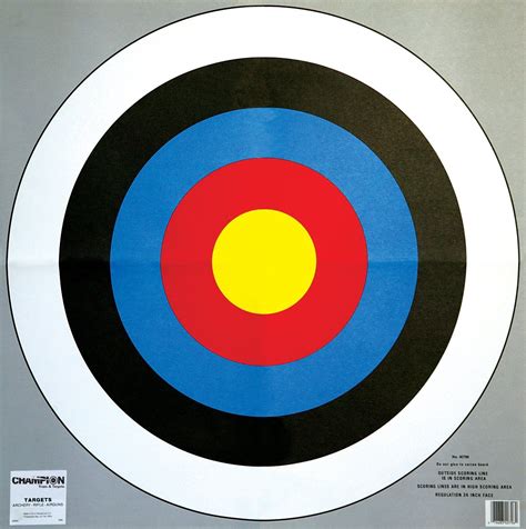 Bullseye Printable Target