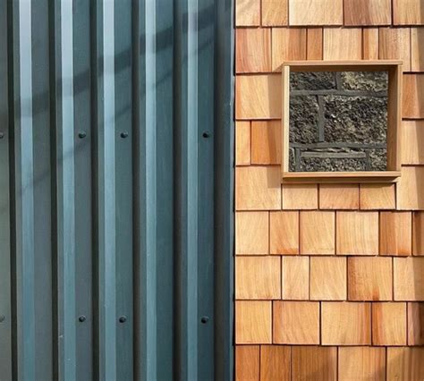 Two Tone House Exteriors Mixing Cladding Materials Cladco Decking
